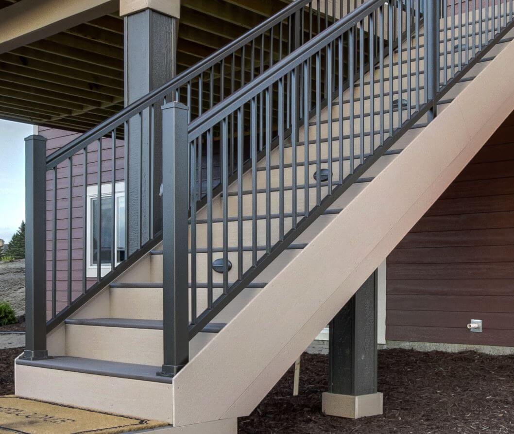 PVC Stair Fascia - details and definition - Pro Deck Supply Terms ...
